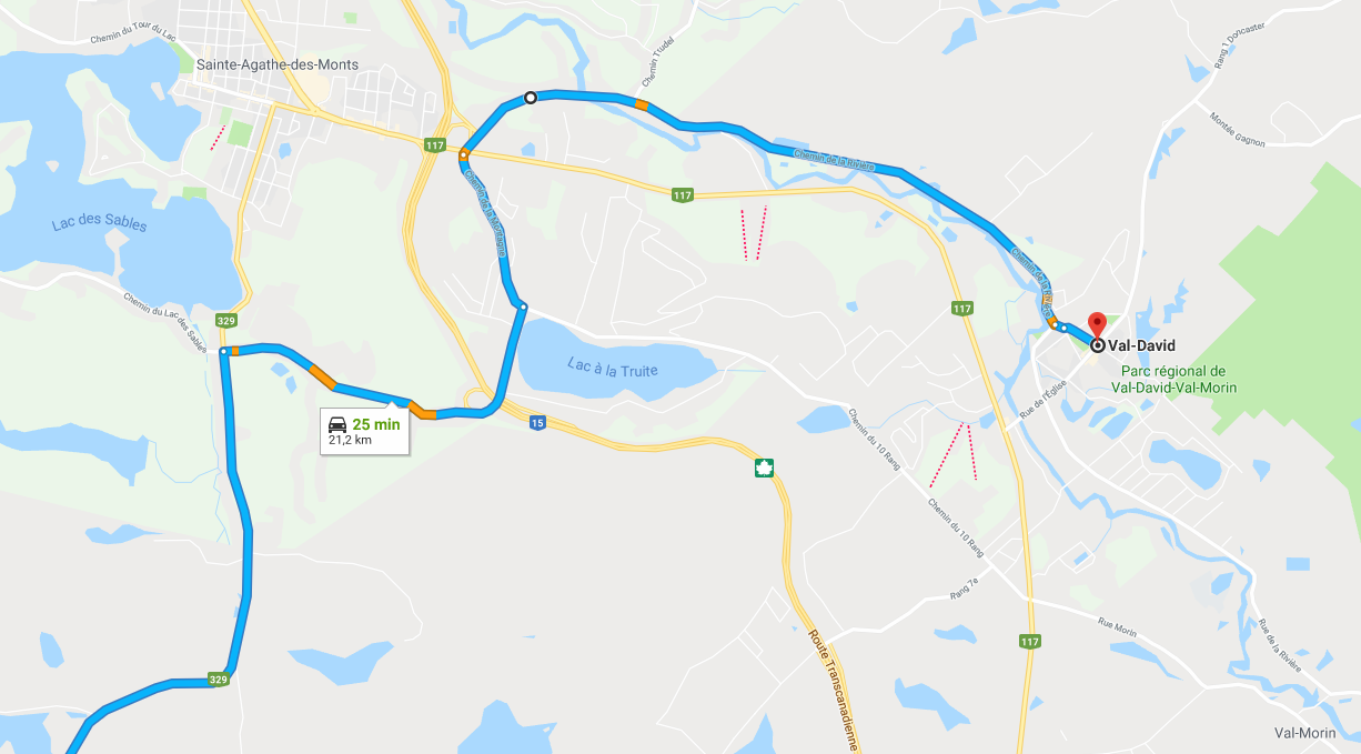 Un long détour vers Val-David... Sans raccourci! | Laurentides ...